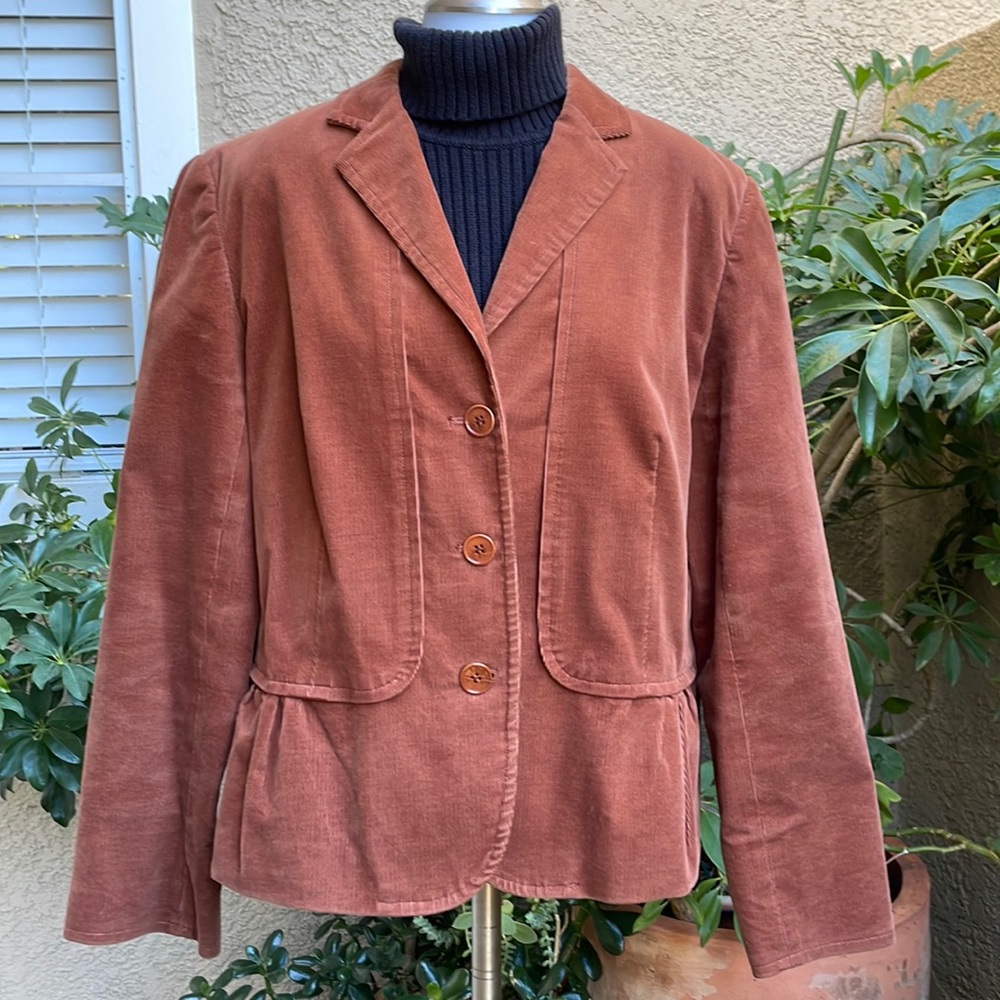 New Vintage Brown Talbots Corduroy Jacket - Gem